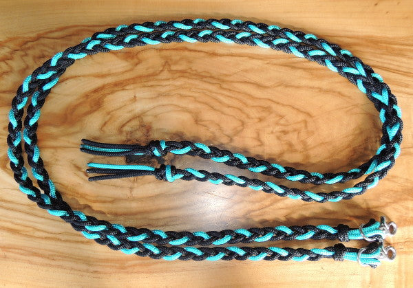 Plaited reins,split – Earthhorse equipment